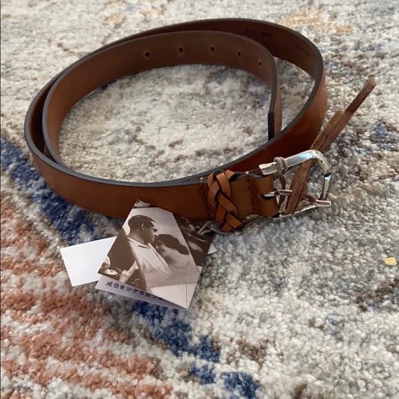 Fabio Corti | Accessories | Fabio Corti Brown Leather Belt Made In ...
